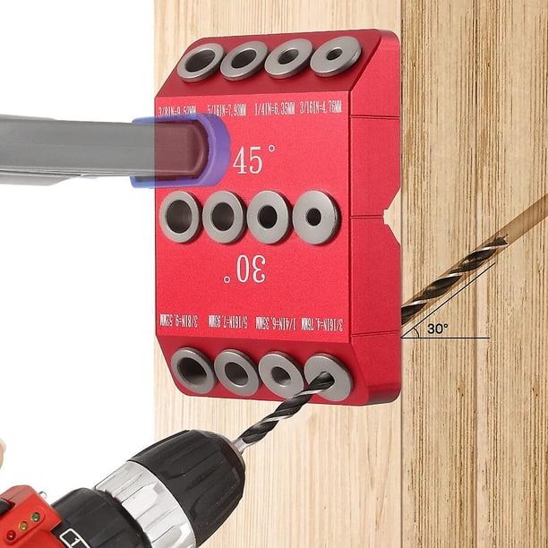 30/45/90 Angle Drill Hole Guide Jig For Angled And Straight Hole,cable ...