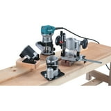 Makita Compact Router Kit - 1-1/4 HP, Variable Speed, Corded Power Tool ...