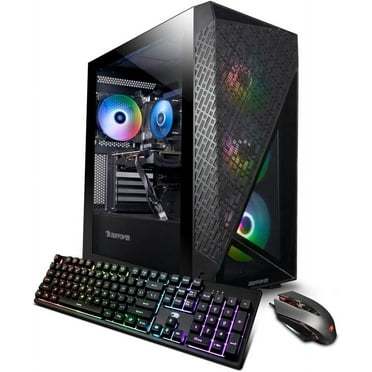iBUYPOWER Y40 PRO Black Gaming PC Desktop Computer AMD Ryzen 7 9800X3D ...