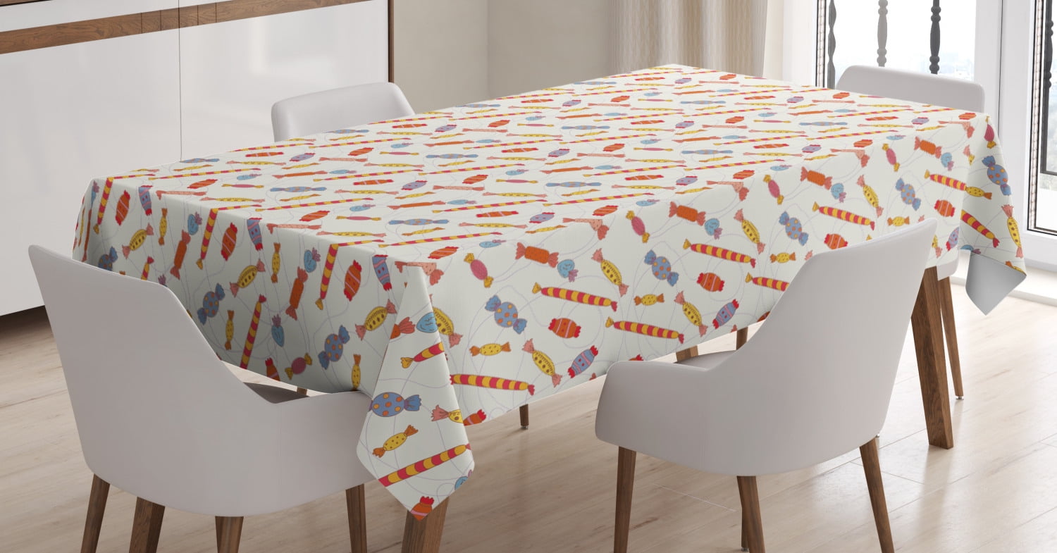 Dessert Tablecloth, An Assortment of Individually Wrapped Serving ...