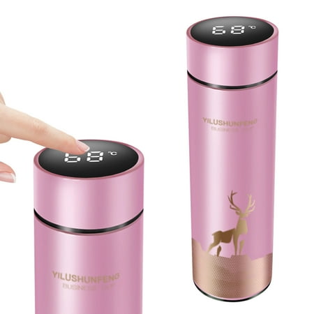 Intelligent Temperature Display Vacuum Insulated Bottle 17.6Oz/ 500Ml ...