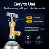 SPECSTAR R134a Can Tap Valve Puncture Style, Refrigerant Dispenser with ...
