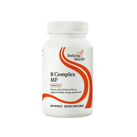 Seeking Health B Minus, 100 Vegetarian Capsules, Biotin, Thiamin ...