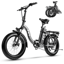 EUY 20" Fat Tire Folding Electric Bicycle for Adults,750W Motor 48V20Ah ...