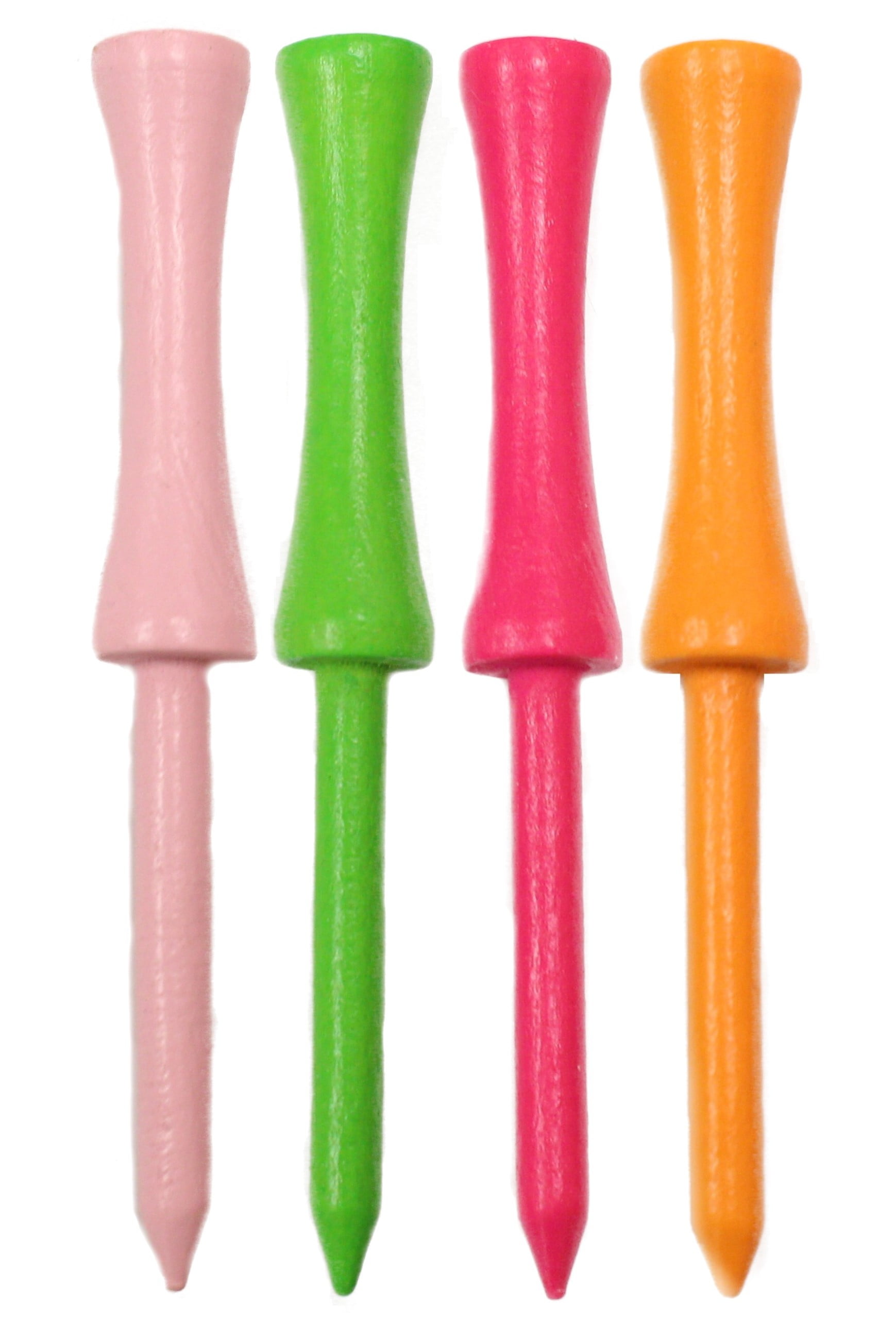 100 Pack Premium Wood Golf Tees "Step Tees" (available in various ...