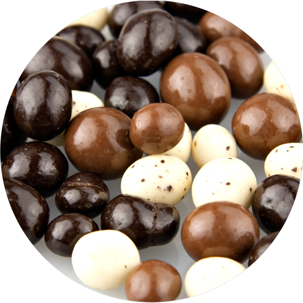 Tri-Color Chocolate Covered Coffee Beans - Bulk Bags - Walmart.com