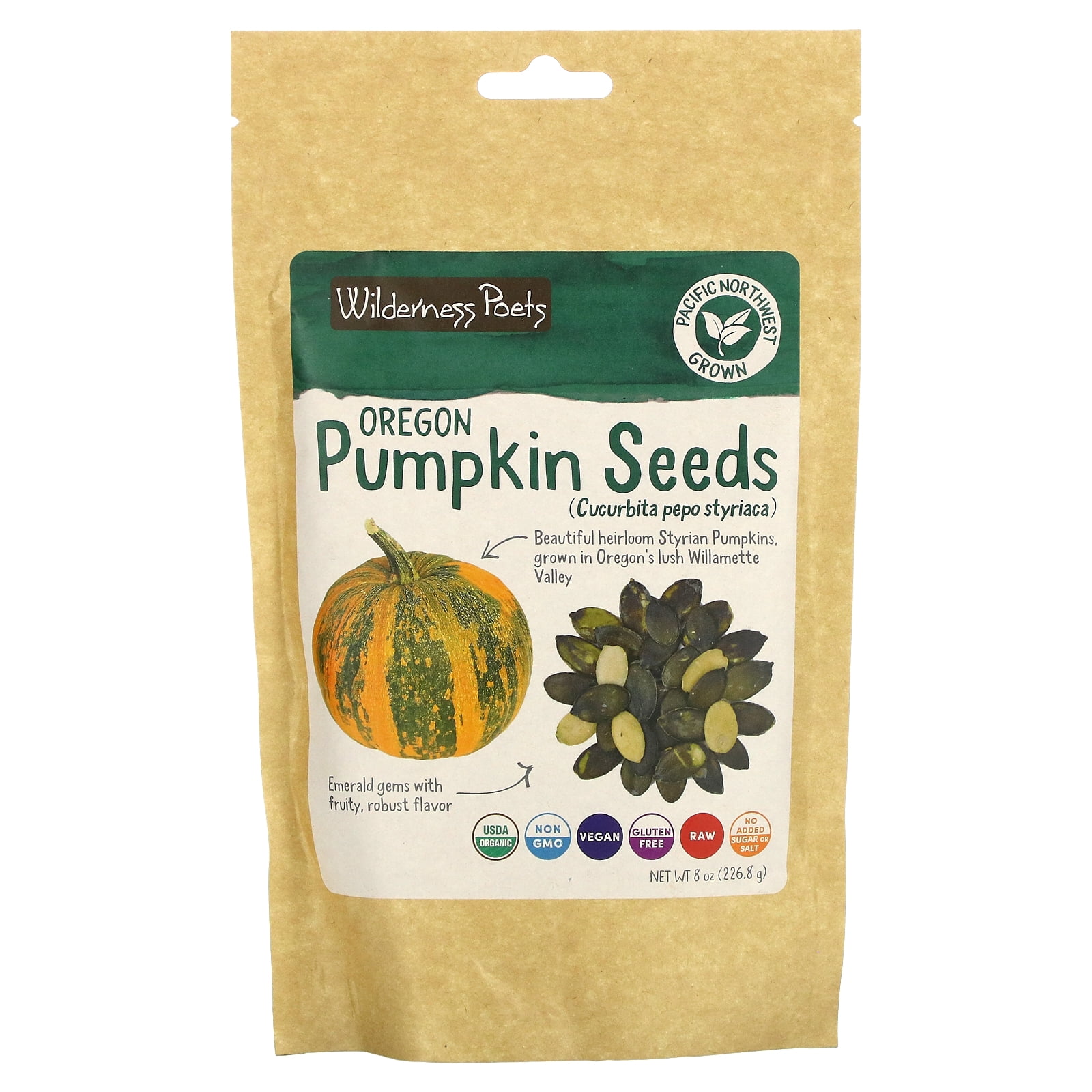 Click here for Wilderness Poets  Oregon Pumpkin Seeds  8 Oz (226.... prices