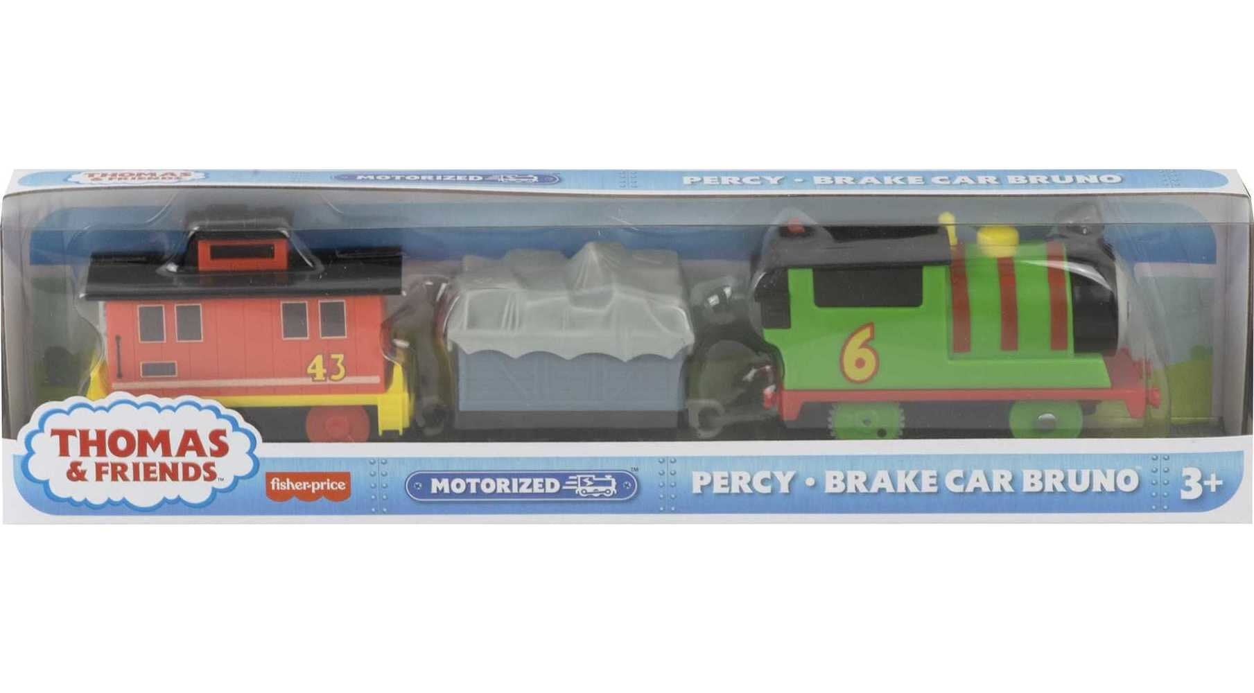 Thomas Friends Percy Brake Car Bruno Motorized Vehicle Set, 51% OFF