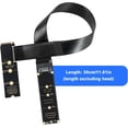 ASIASN-NGFF M-Key NVME Male to Female Connector PCI-E 4.0 Extension ...