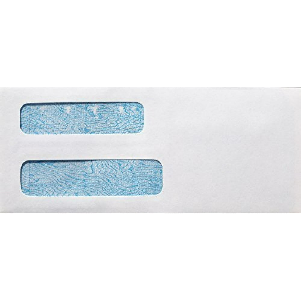 Double Poly Windows - 3 5/8 X 8 5/8 - Window Envelopes (Check Envelopes ...