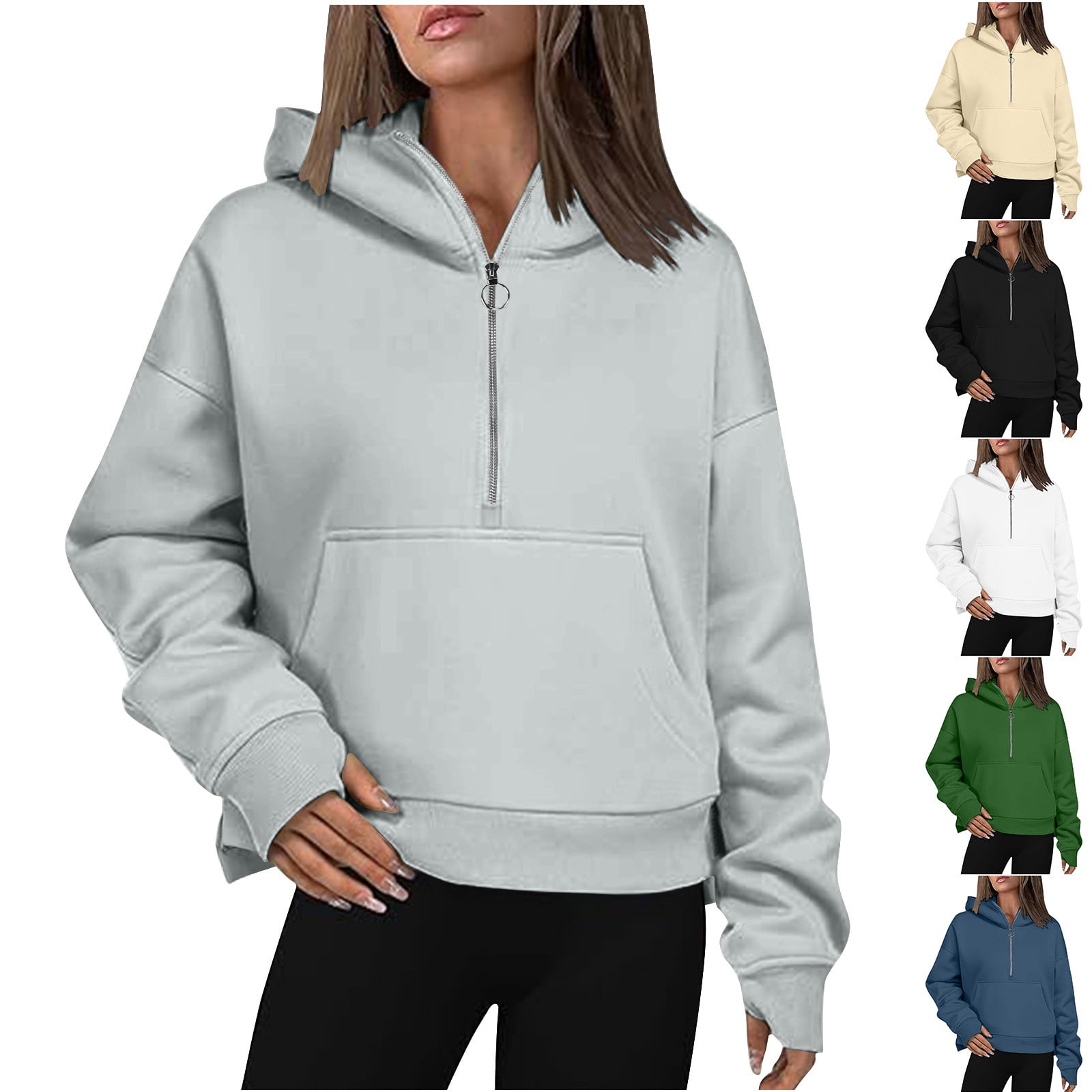 Click here for Tranfacy Zip Up Hoodie Women  Hoodies For Women  L... prices