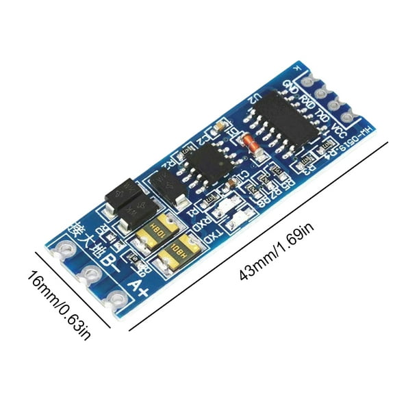 Convertidor TTL a RS485 485 a módulo UART serie nivel mutuo 3V 55 V ...