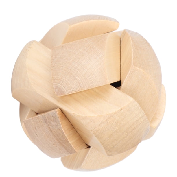 Unlock Interlock Puzzle Toys, Flexible Wooden Brain Teaser Puzzles For ...
