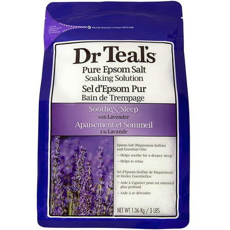 Dr Teal's _ lavender epsom salts, 1.36 kilogram, foaming Bath | Walmart Canada
