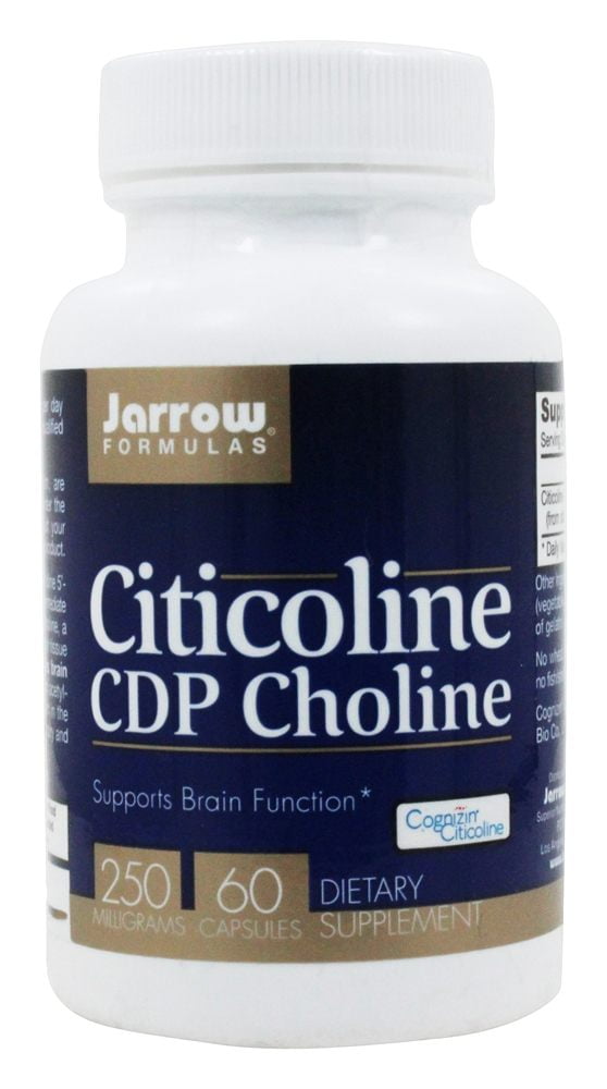 Jarrow Formulas - Citicoline CDP Choline 250 mg. - 60 Capsules - Walmart.ca