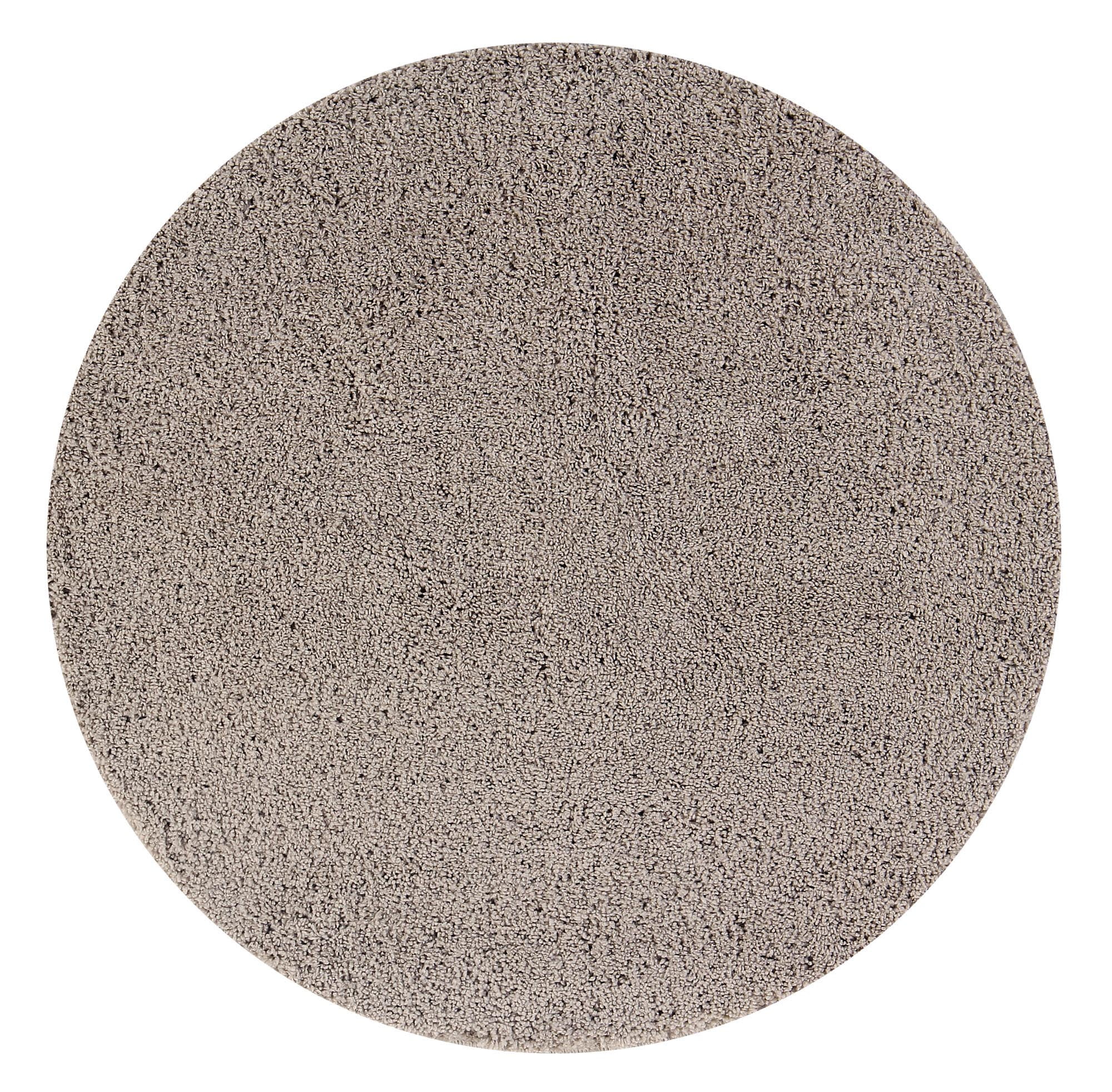 Better Trends Micro Plush Polyester 30" Round Bath Rug - Beige ...
