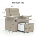 Artist Hand Pedicure Spa Massage Chair with Smart Foot Bathtub, Hand ...