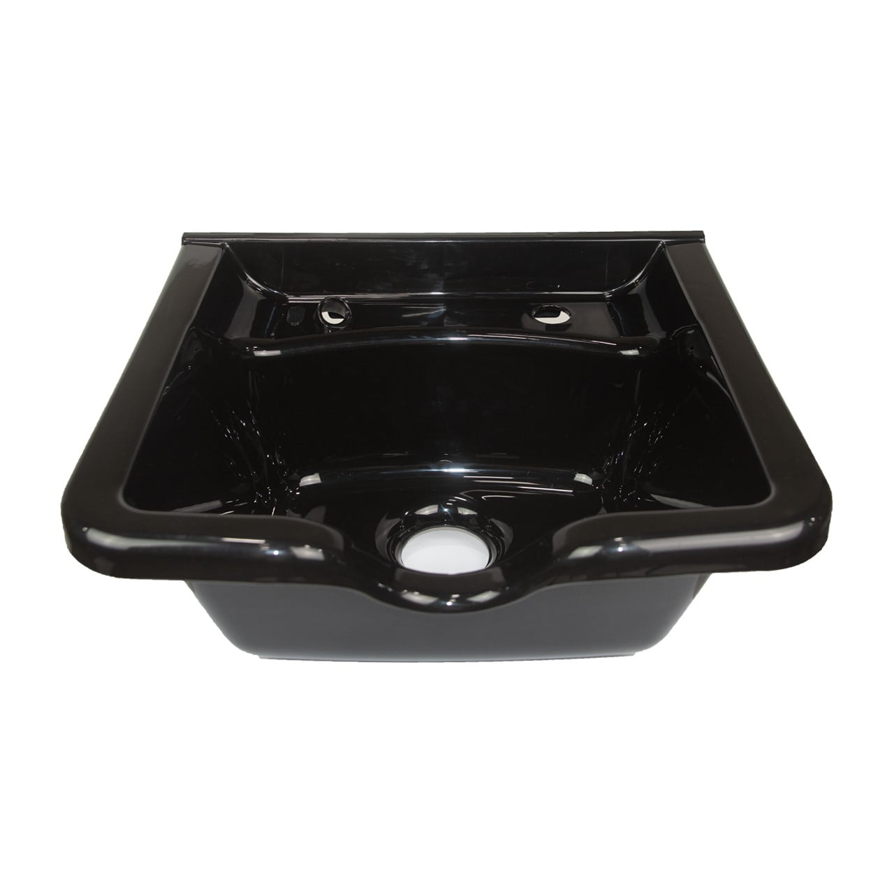 Shampoo Bowl Kit Black Sink W/UPC Cert Faucet for Salon Spa Barber Shop ...