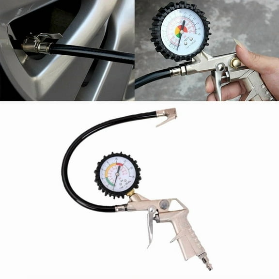 VIAIR 100 PSI 2'' Tire Gauge with Bleeder Valve - Walmart.com
