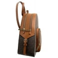 Michael Kors Jaycee Large Logo Backpack, Brown, MK Signature - Model ...