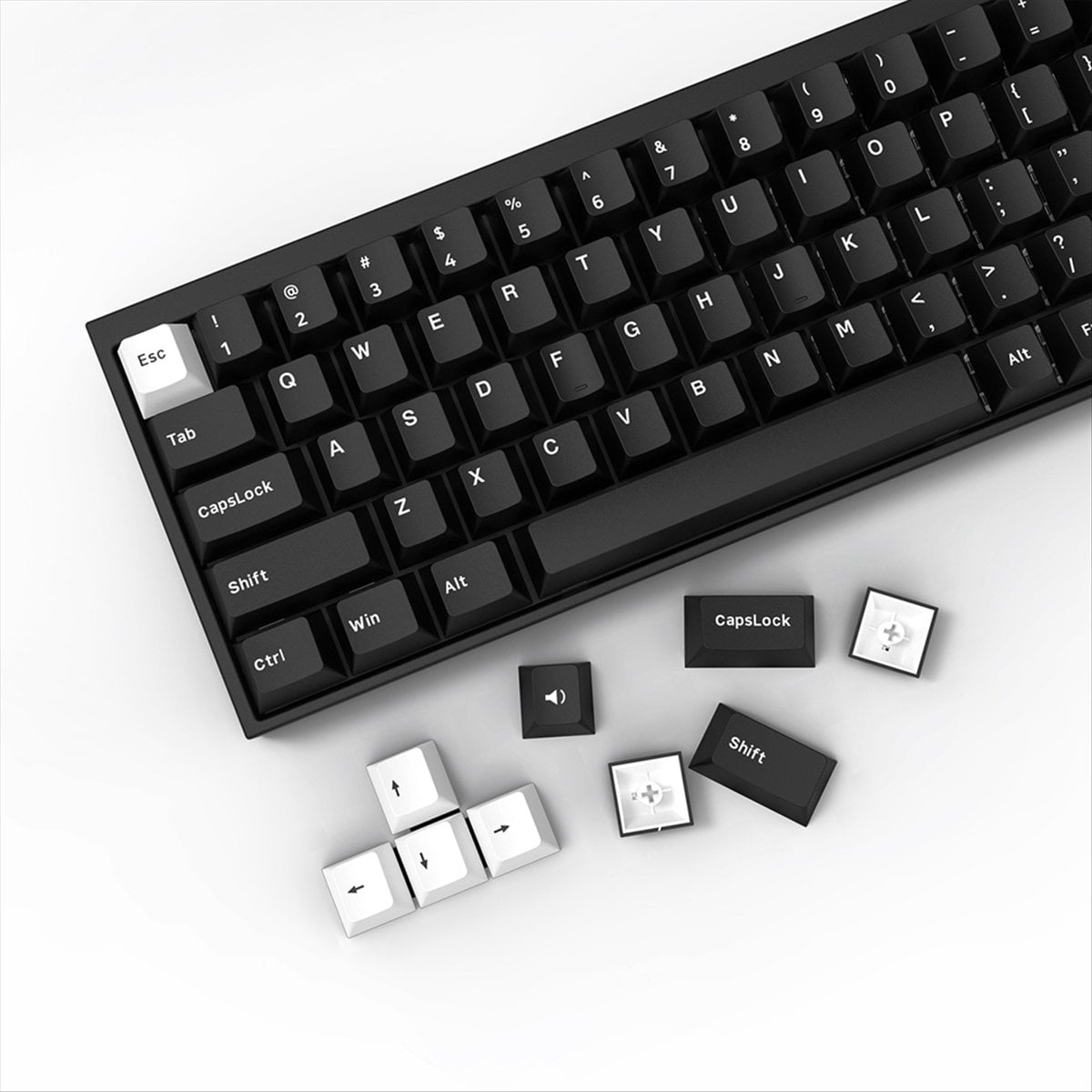 168-Key Big Set Dual Color Key Caps Alto Contenido PBT Wear Keycaps Set ...