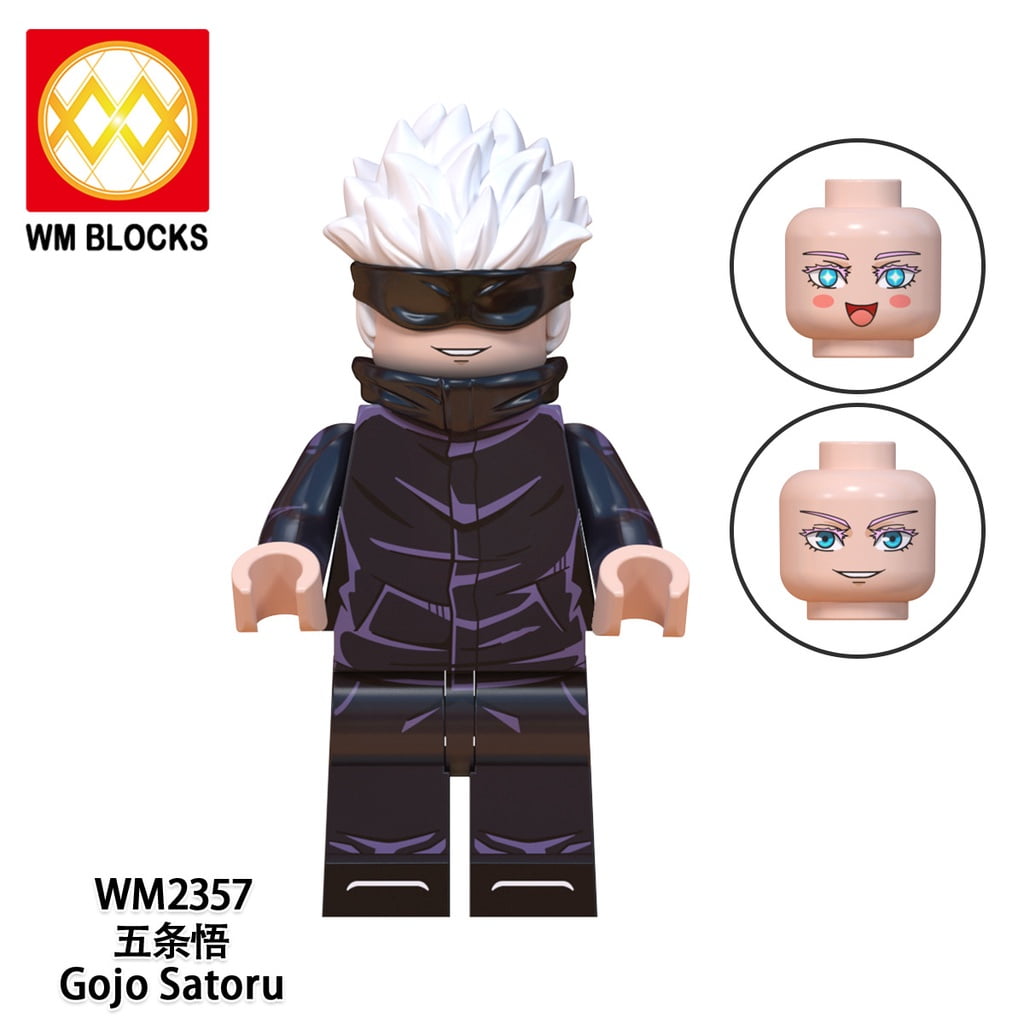 Jujutsu Kaisen Lego Minifigures Bloques De Construcción Itadori Gojo ...
