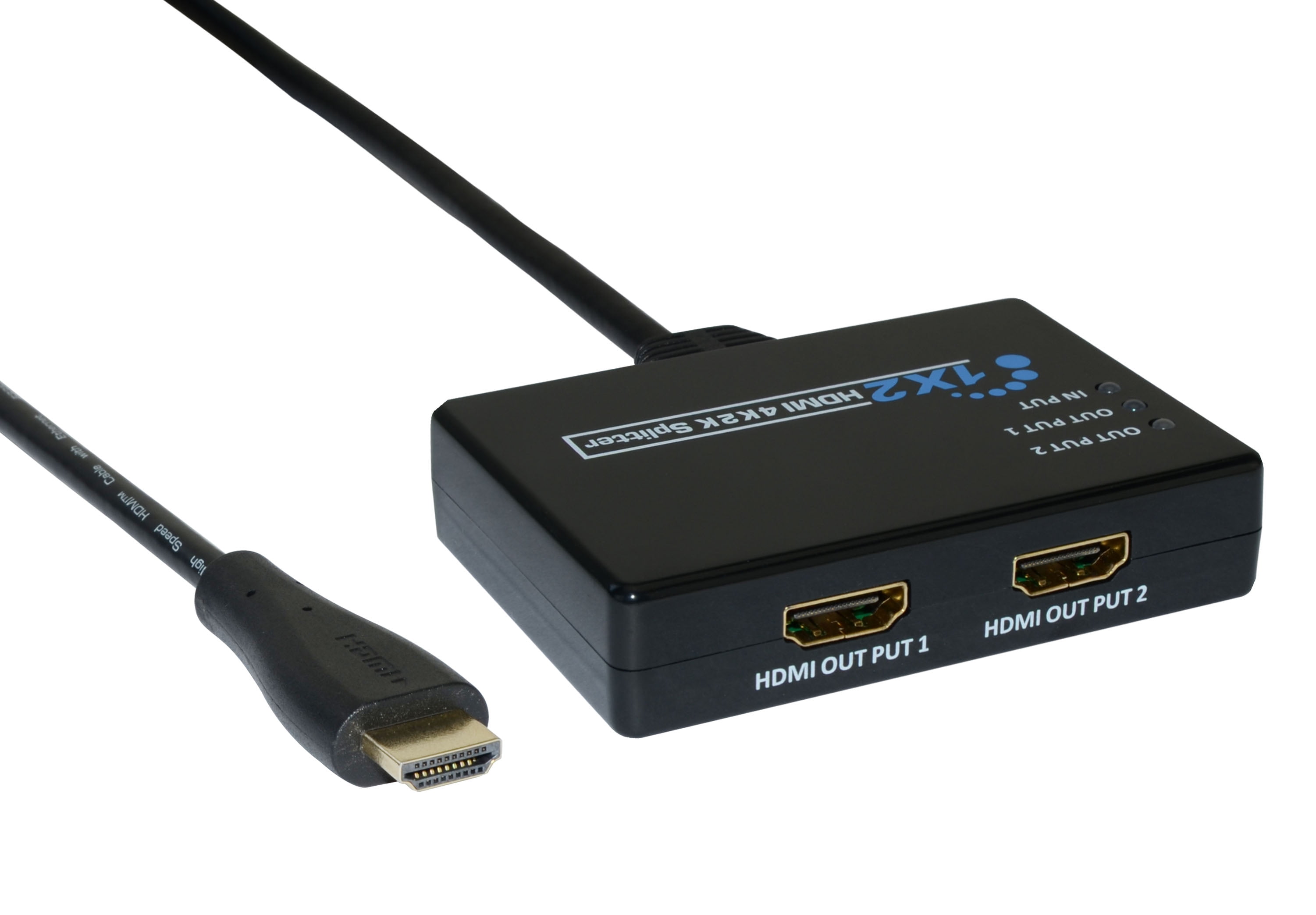 Superb Choice HDMI 1x2 Splitter with Pigtail, 2-port Splitter with ...