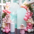 Aqua Ombre Mountain Arch Backdrop Cover 7.2Ft, Wedding Arch Covers ...