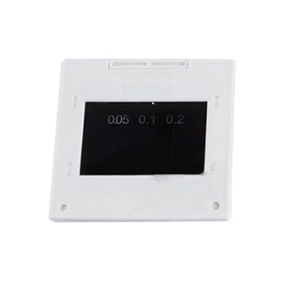 BTOER 50x50mm double triple slit circular interference diffraction ...