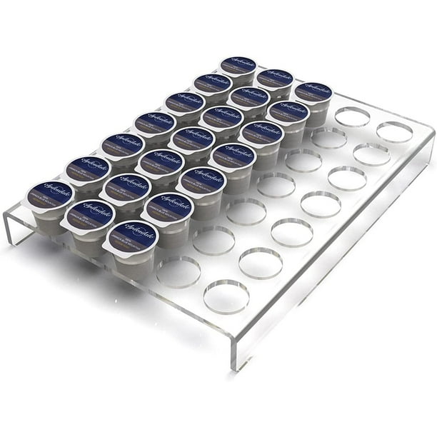 35 Hole Acrylic Coffee Capsule Display Rack Coffee Bean Storage Rack ...