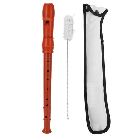 AVEKI 8 Hole German Recorder Peach Wood Detachable Soprano Recorders ...