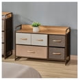5-Drawer Dresser Storage Tower - Bedroom Organizer with Steel Frame ...