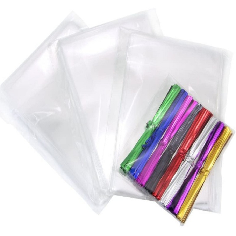 300 pieces of transparent sachet bag HTINAC-transparent 11 x 15 cm ...