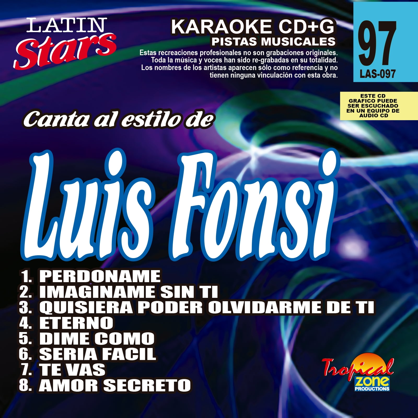 Karaoke Latin Stars 097 Luis Fonsi - Walmart.com