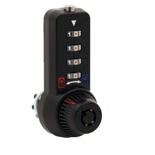 Combi-Cam Ultra 7432S-BLK-No-Key Black With 0.62 in. Cylinder Lock ...