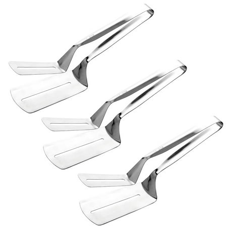 3 pieces of kitchen tongs, 304 stainless steel multi-purpose fixture ...