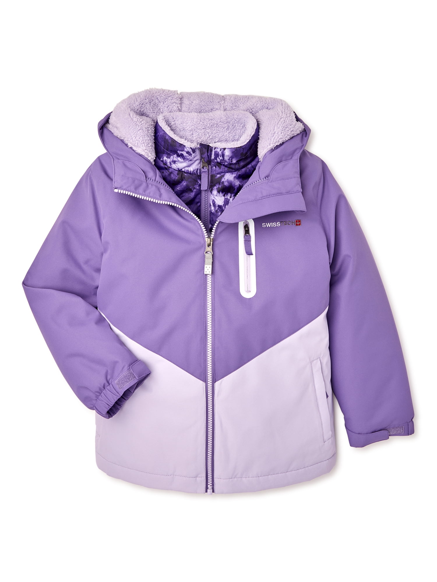 Swiss Tech Girls 4-in-1 Systems Jacket, Sizes 4-18 – Walmart Inventory ...
