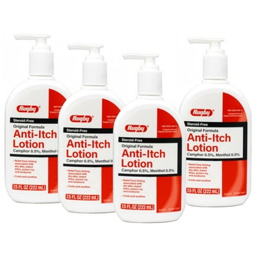 Caladryl Pink Skin Protectant Lotion Calamine + Itch Reliever 6 Fl Oz ...