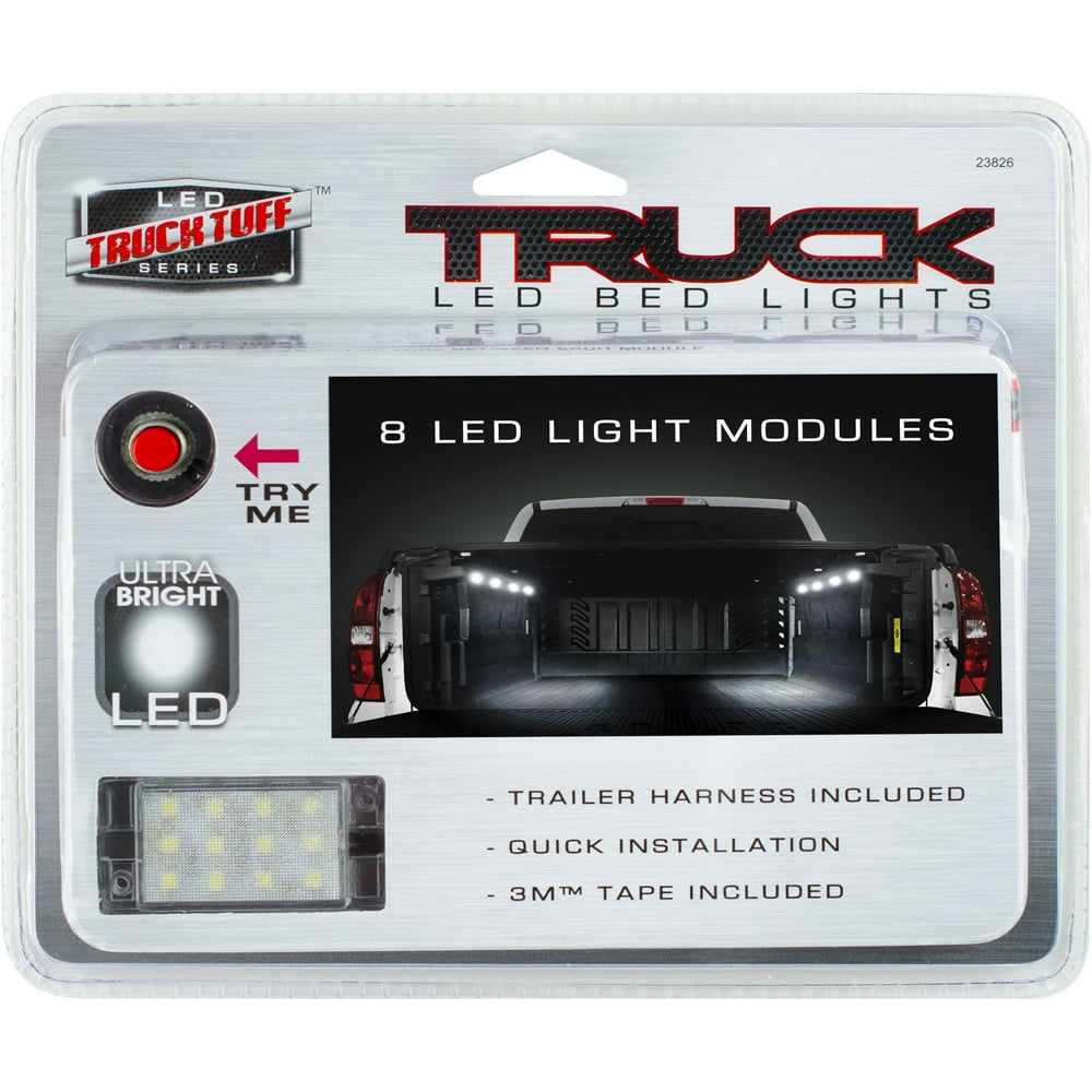 Truck Tuff LED Bed Lights - 8 LED Modules - Walmart.com - Walmart.com