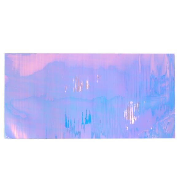 Transparent Holographic Vinyl Fabric