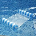 5pcs Inflatable Pool Floats for Adults-Heavy Duty 4-in-1 Floating Bed ...