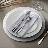 Better Homes & Gardens White Round Rattan Chargers Set of 4 - Walmart.com