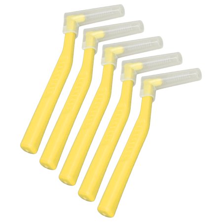 Interdental Brush, Flexible 5pcs Portable L Shaped Interdental Brushes ...