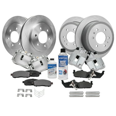 Front Brake Pad and Rotor Kit - Compatible with 2010 - 2020 Ford F-150 ...