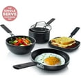 Granite Stone Stackable Non-Stick Mini Kitchen Cooking Pots and Pans ...