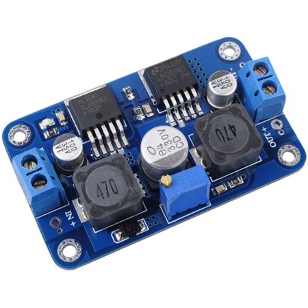 LM2596 Buck Boost Converter, DC 3.5V-28V to 1.25V-26V Step Down Step Up ...