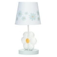 Lambs & Ivy Sweet Daisy White Floral Nursery/Child Lamp with Shade ...