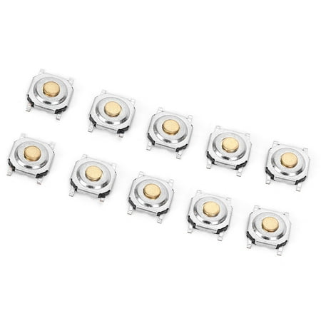 Micro Switch, Tactile Push Button Switch, Waterproof 4 X 4 X 1.5mm ...