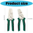 Precisions Electrical Cable Crimping Stripping Pliers Cutter Tool With ...