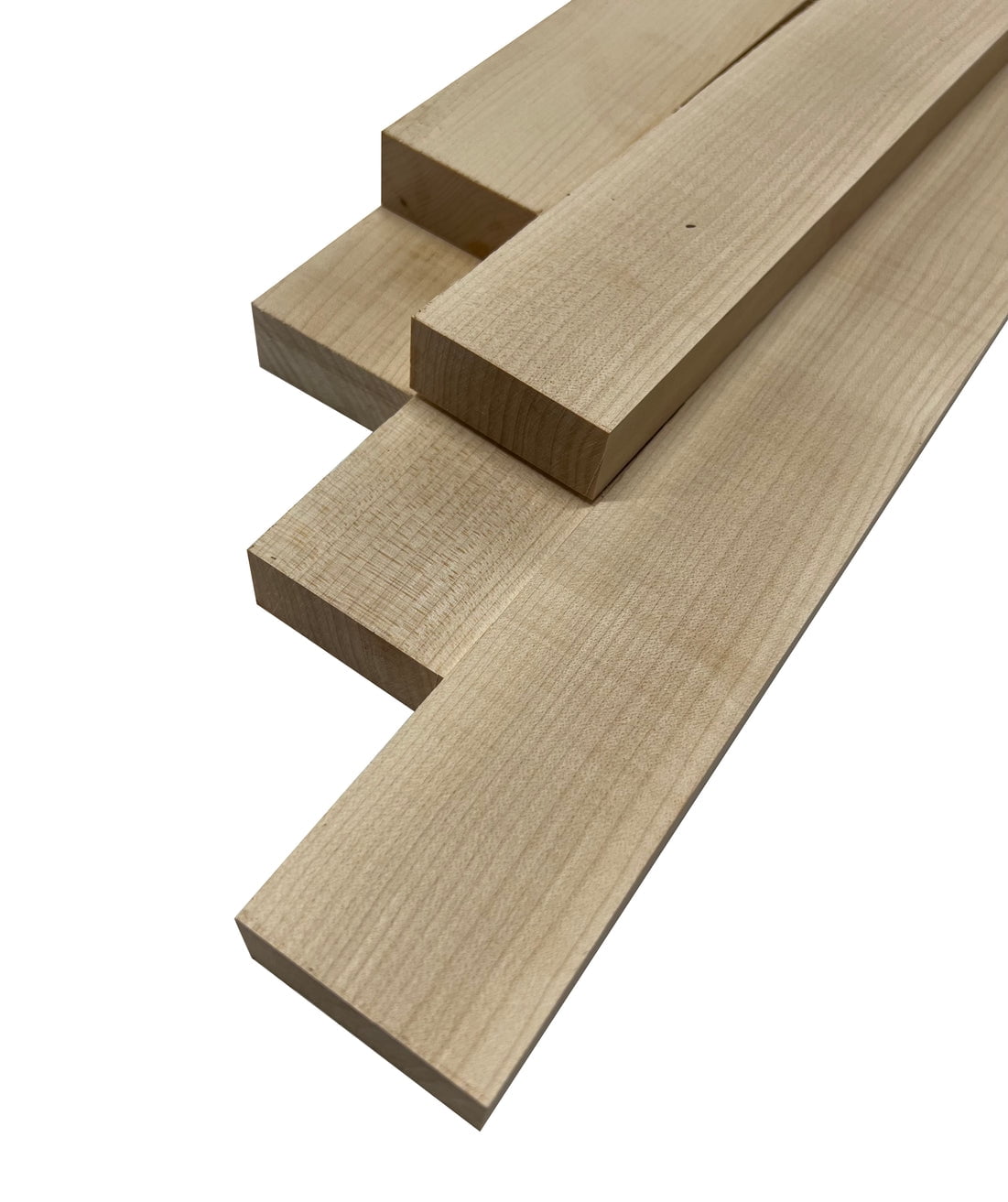 Hard Maple Lumber Board Combo 3/4" x 2" (5 Piece ) | 3/4" Lumber Boards ...